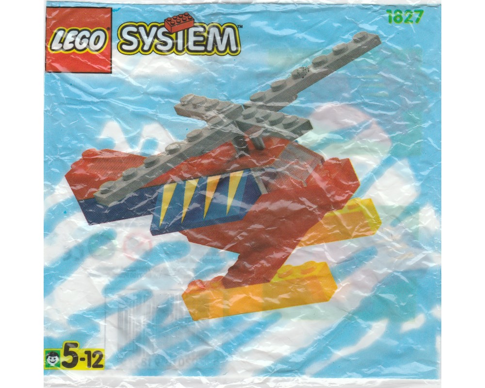 LEGO Set 1827-1 Helicopter (1997 Universal Building Set > Basic ...