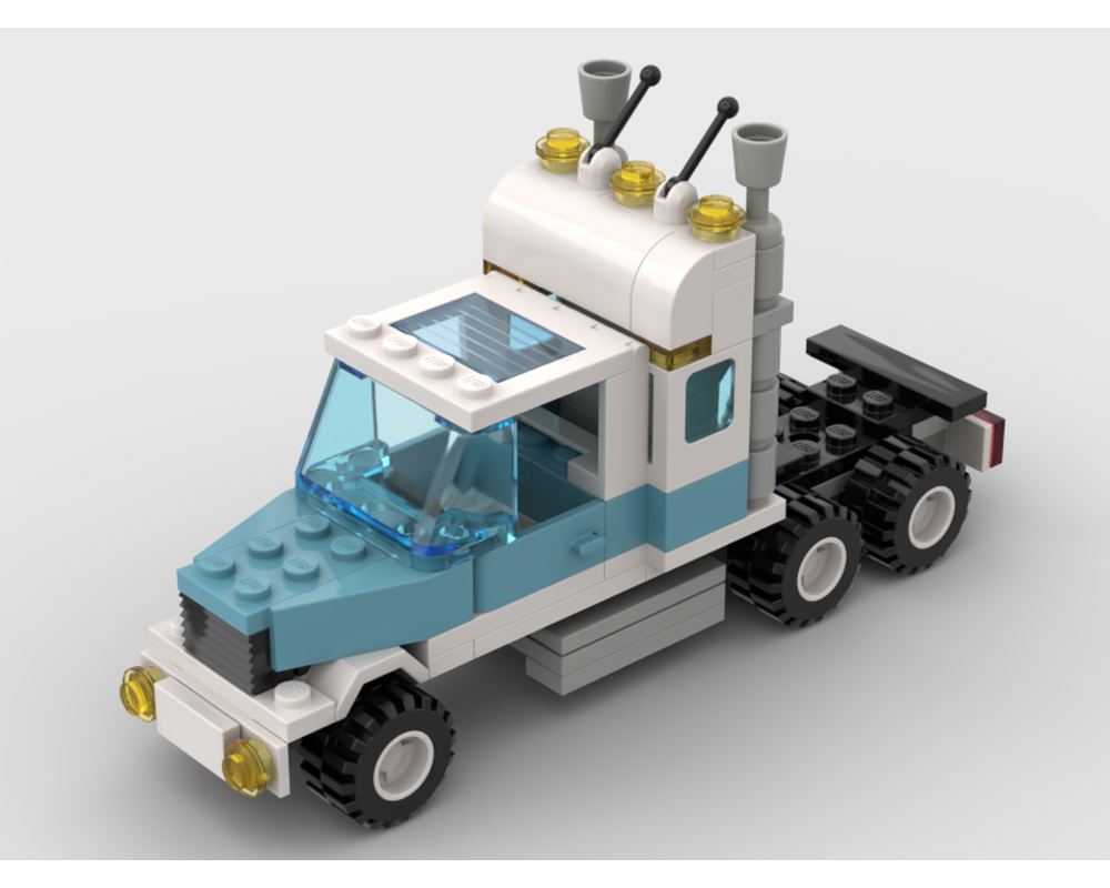 LEGO Set 1831-1-s1 Maersk Tractor (1995 Town > Classic Town ...