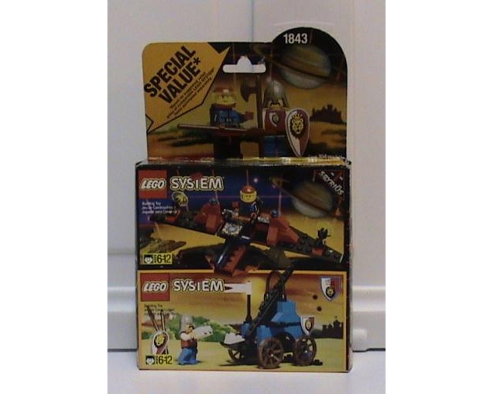 LEGO Set 1843-1 Space/Castle Value Pack (1996 Space) | Rebrickable ...