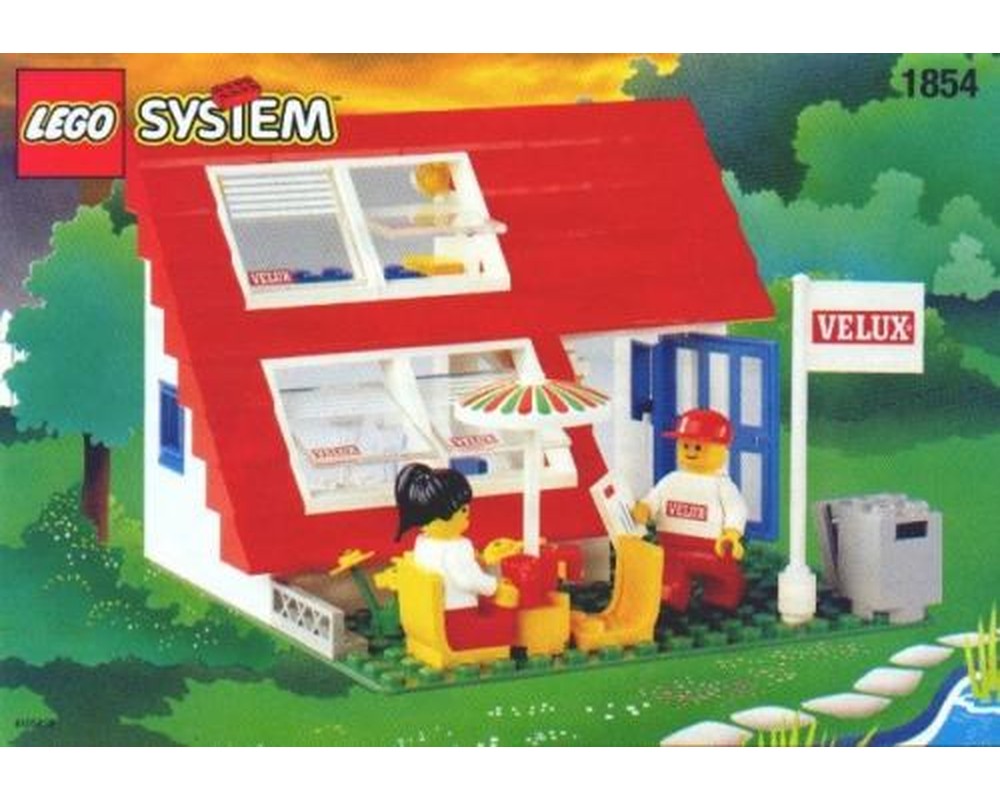 LEGO Set 1854-1 House with Roof-Windows (1996 Town > Classic Town ...