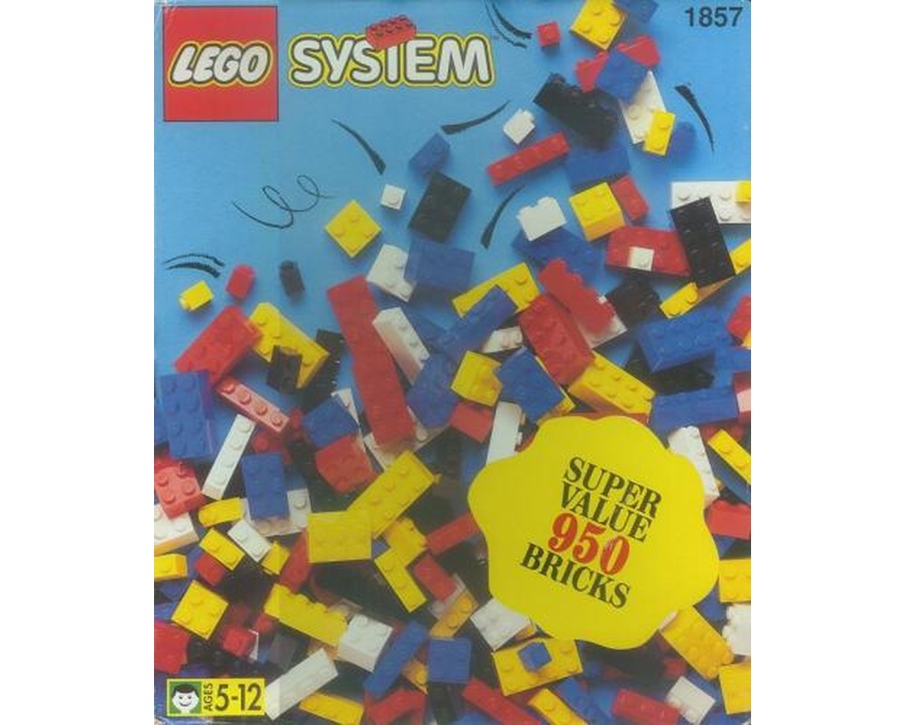 LEGO Set 1857-1 Basic Bricks (1996 Universal Building Set > Basic ...