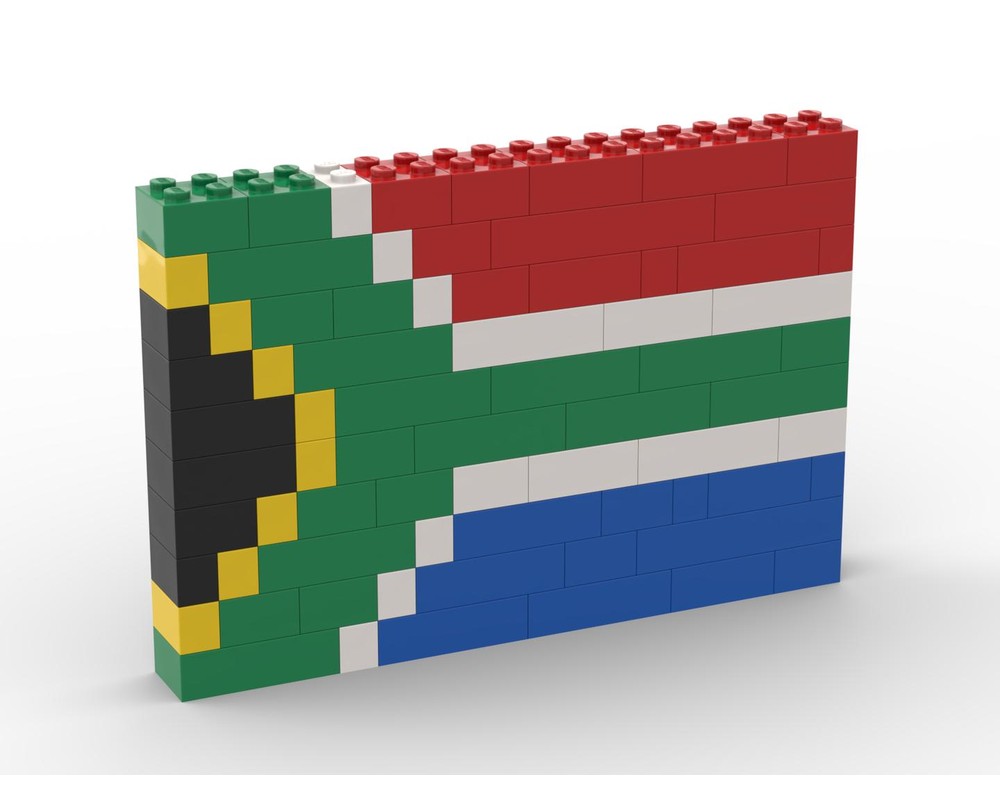 LEGO Set 1869-1 South African Flag (1996 Universal Building Set > Basic ...