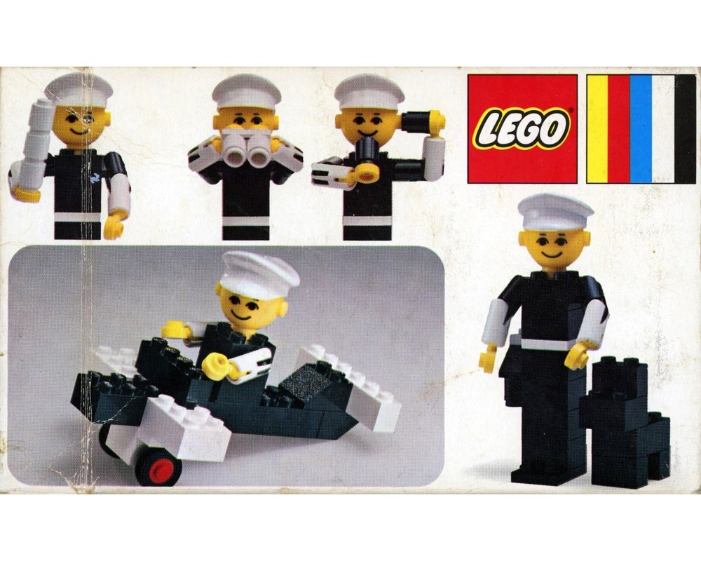 LEGO Set 192-1 Policemen (1977 Building Set with People) | Rebrickable ...