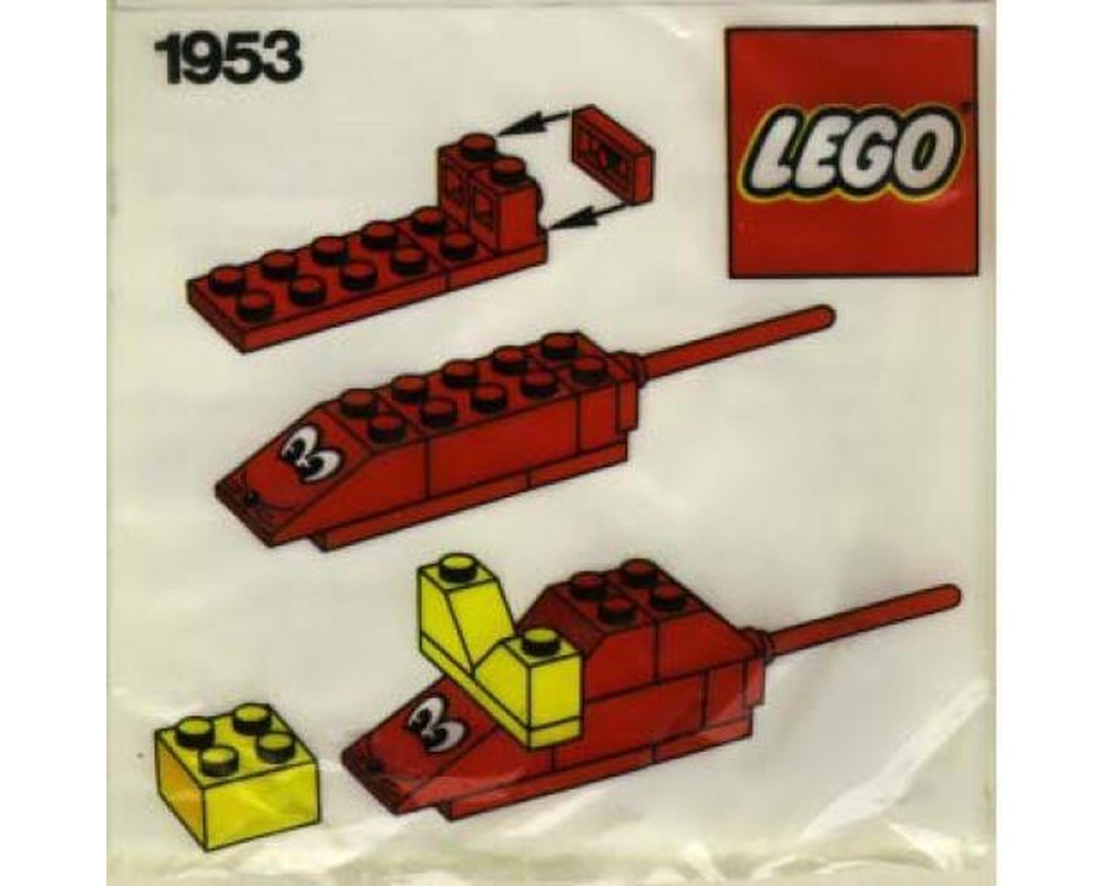 LEGO Set 1953-1 Mouse (1989 Universal Building Set > Basic ...