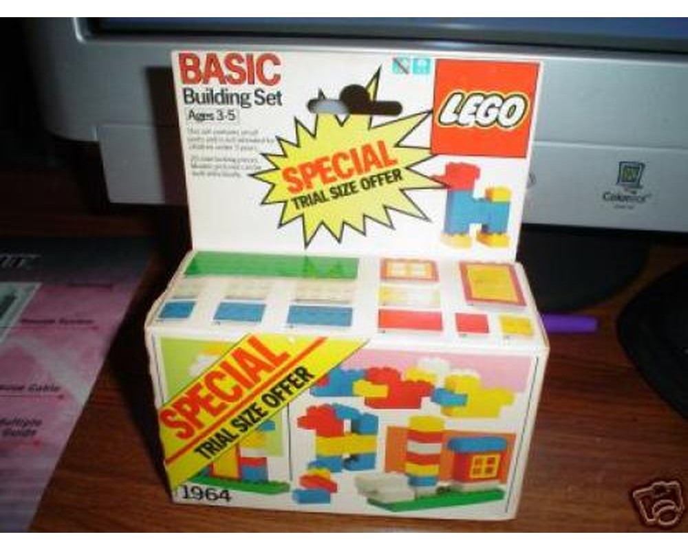 LEGO Set 1964-1 Basic Building Set (1985 Universal Building Set > Basic ...