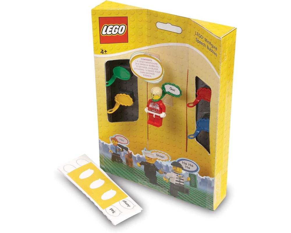 LEGO Set 19649229857-1 Minifigure Speech Bubbles (2013 Gear ...