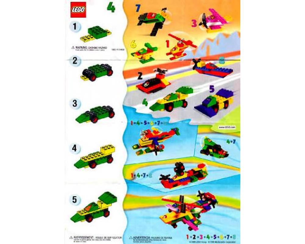 LEGO Set 1995-1 Racer (1999 Universal Building Set > Classic Basic ...