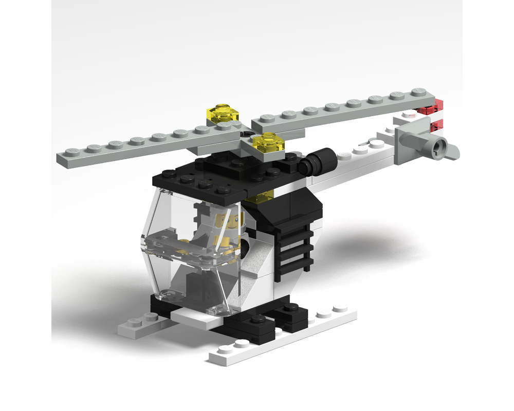 LEGO Set 200-2-c20 Helicopter (1985 Books) | Rebrickable - Build with LEGO