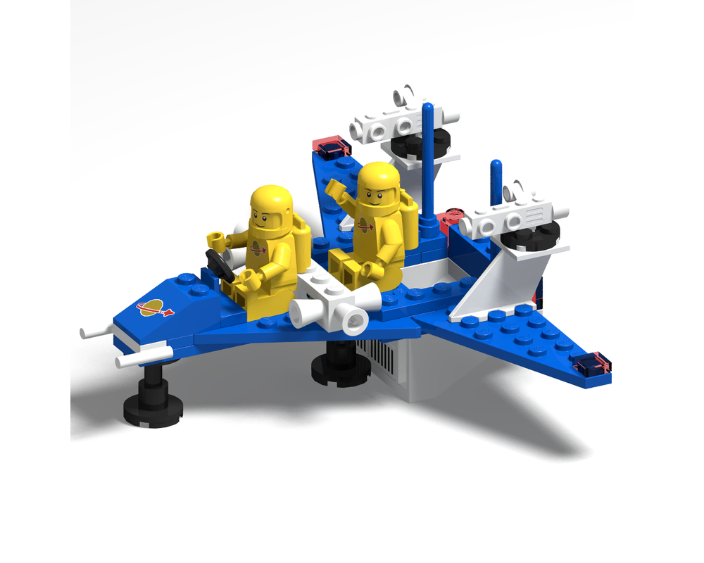 LEGO Set 200-2-c21 Space Ship (1985 Books) | Rebrickable - Build with LEGO