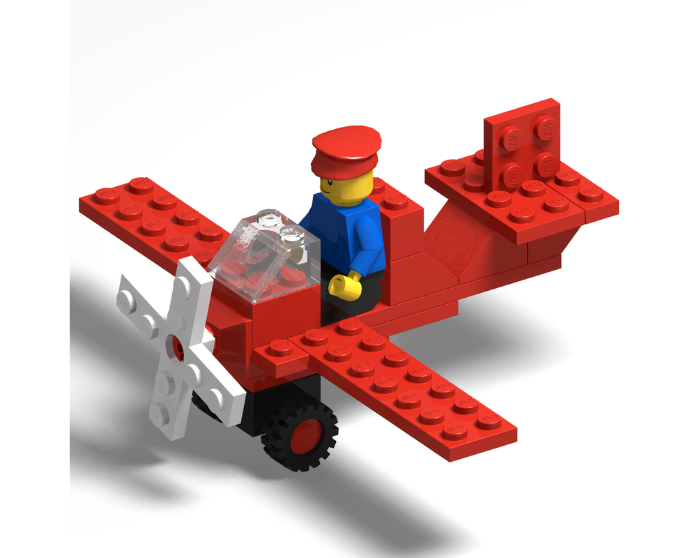 LEGO Set 200-2-c6 Plane (1985 Books) | Rebrickable - Build with LEGO