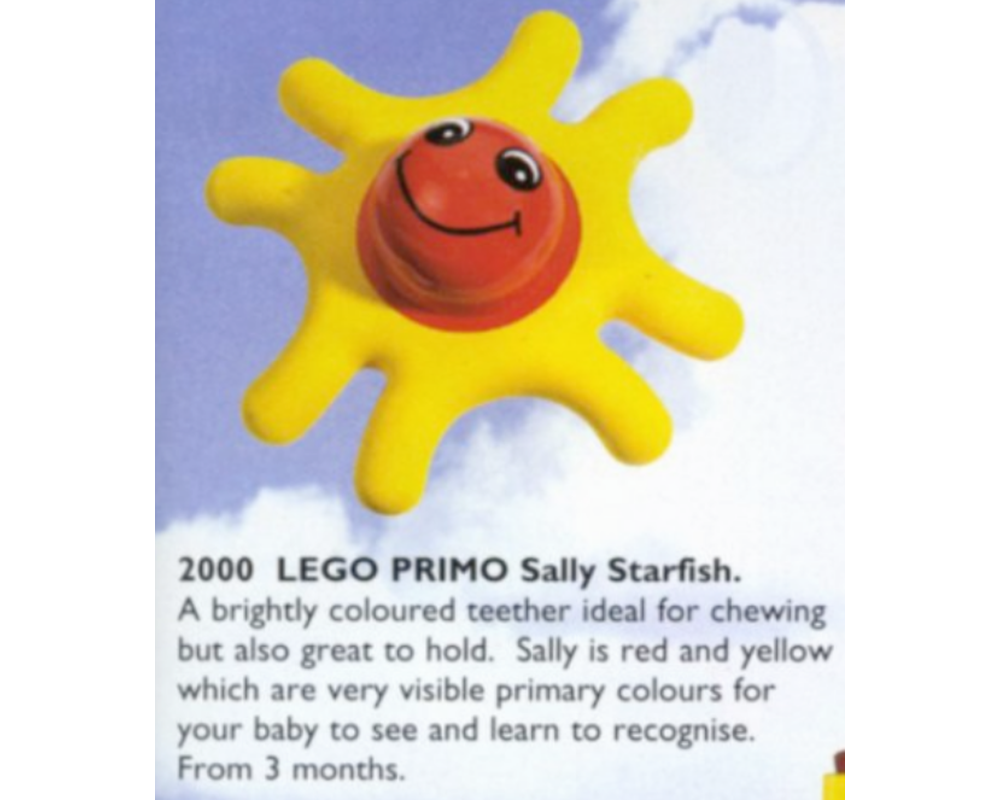 LEGO Set 2000-1 Sally Starfish (1998 Primo) | Rebrickable - Build with LEGO