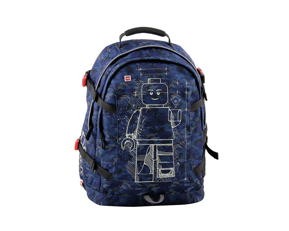LEGO Set 200411917-1 Teen Minifigure Blue Backpack (2019 Gear ...