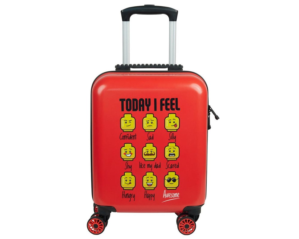 LEGO Set 201602623-1 Today I Feel Trolley Suitcase (Red) (2026 Gear ...