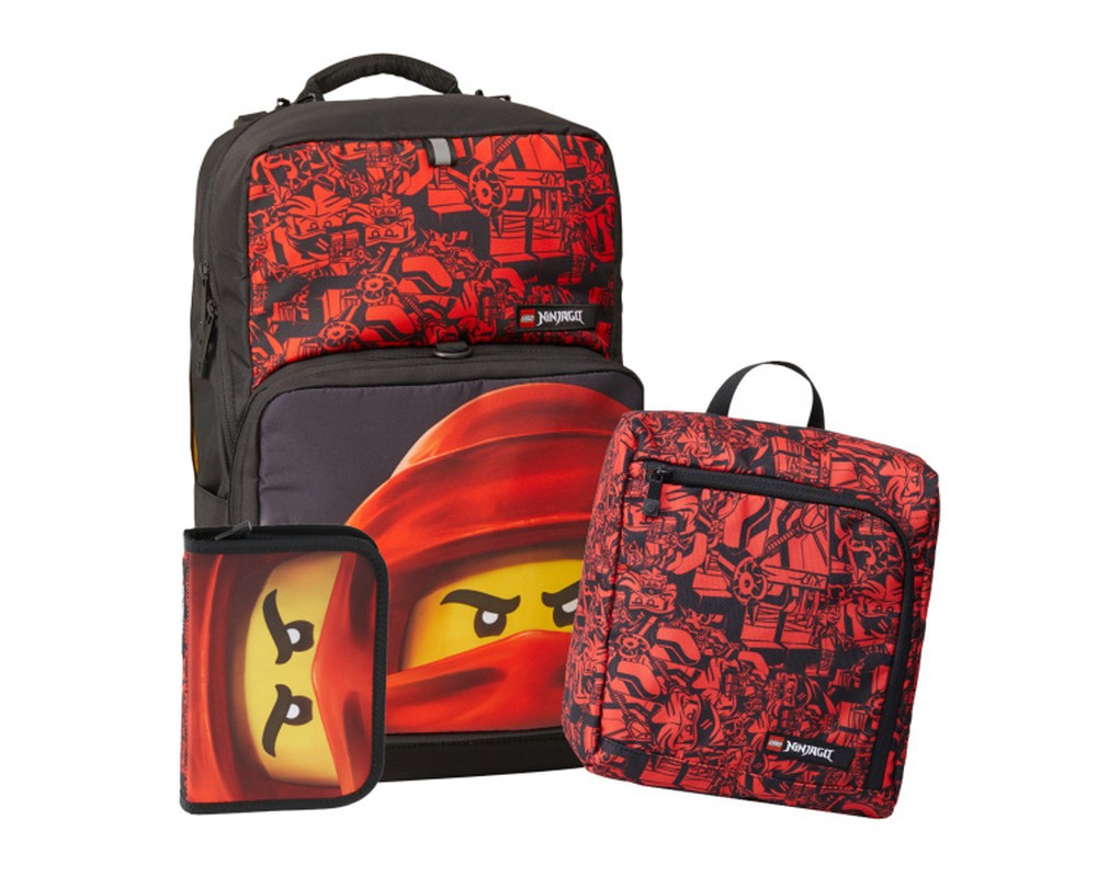 LEGO Set 202282202-1 Ninjago Kai Backpack with Gym Bag and Pencil Case ...