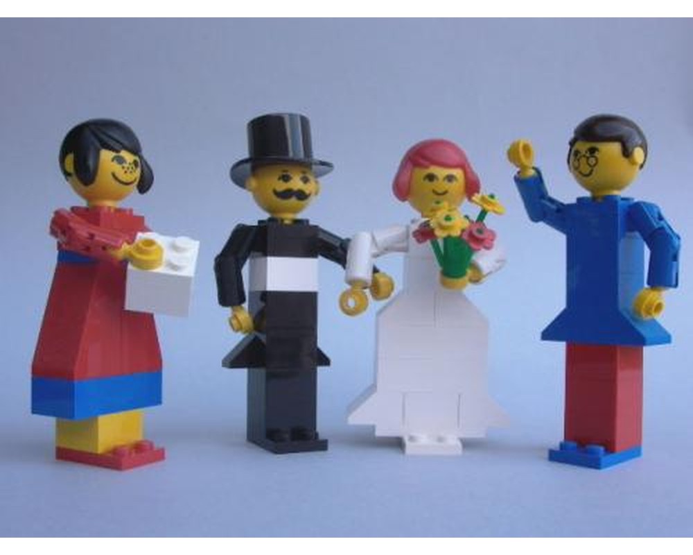 LEGO Set 205-2 Universal Figure Set (1978 Building Set with People ...