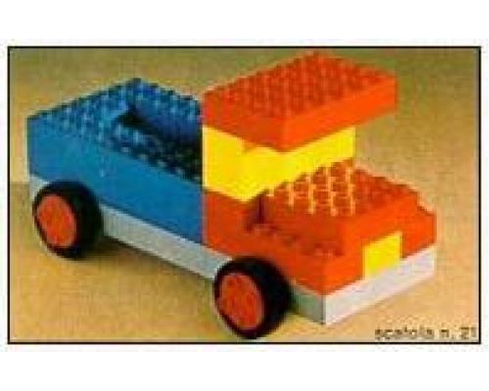 LEGO Set 21-2 Truck (1971 Minitalia) | Rebrickable - Build with LEGO