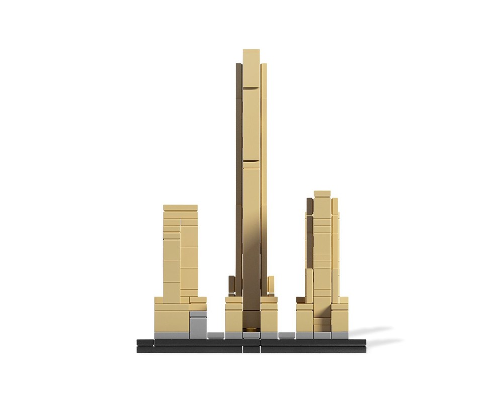 LEGO Set 21007-1 Rockefeller Center (2010 Architecture) | Rebrickable ...