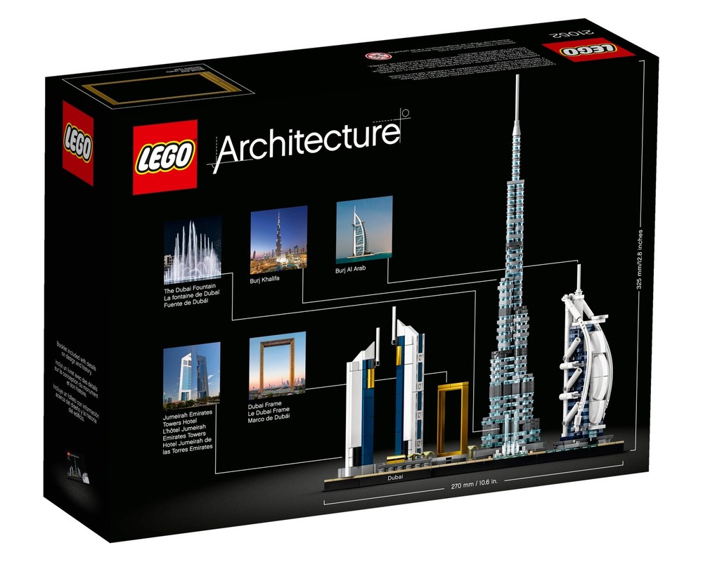 LEGO Set 21052-1 Dubai (2020 Architecture > Skylines) | Rebrickable ...