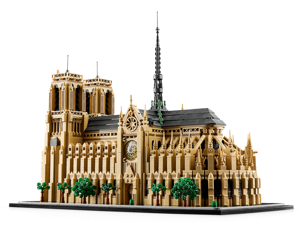 Lego Set 21061 1 Notre Dame De Paris 2024 Architecture Rebrickable