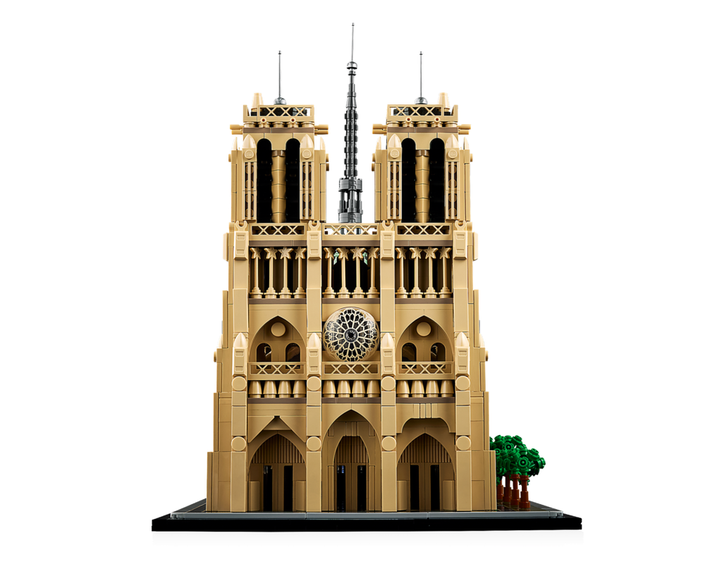 LEGO Set 21061-1 Notre-Dame de Paris (2024 Architecture) | Rebrickable ...