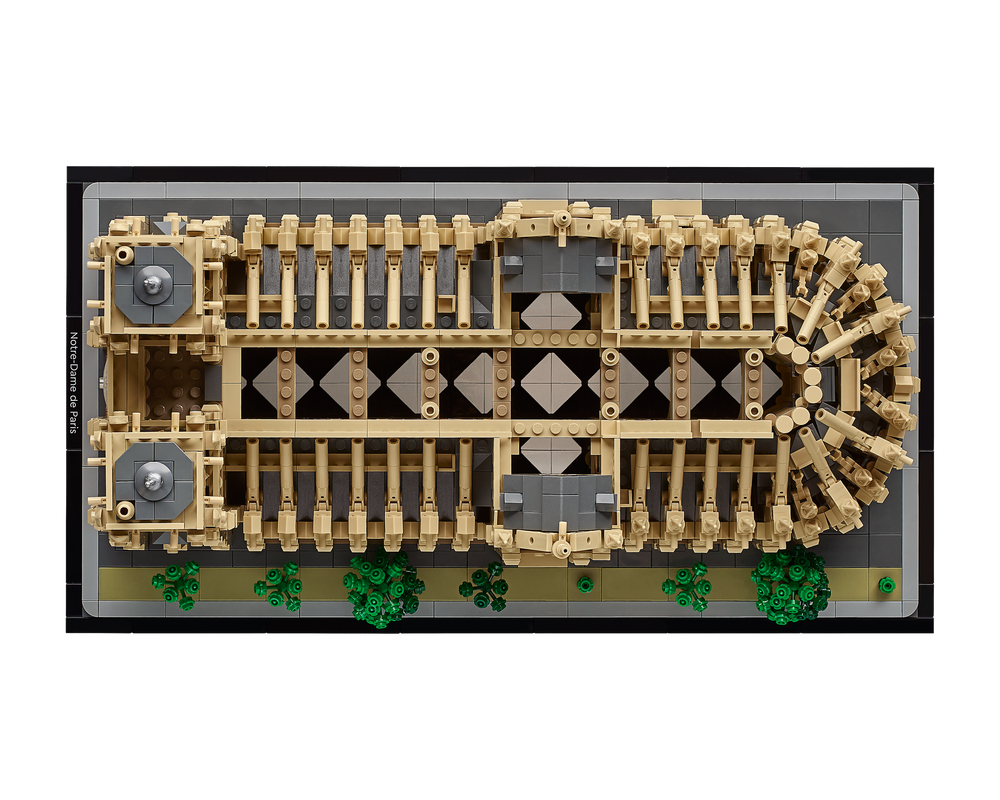Lego Set 21061 1 Notre Dame De Paris 2024 Architecture Rebrickable