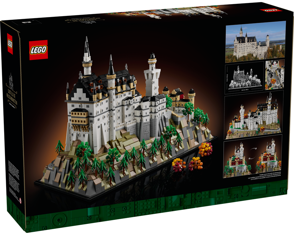 LEGO Set 21063-1 Neuschwanstein Castle (2025 Architecture ...
