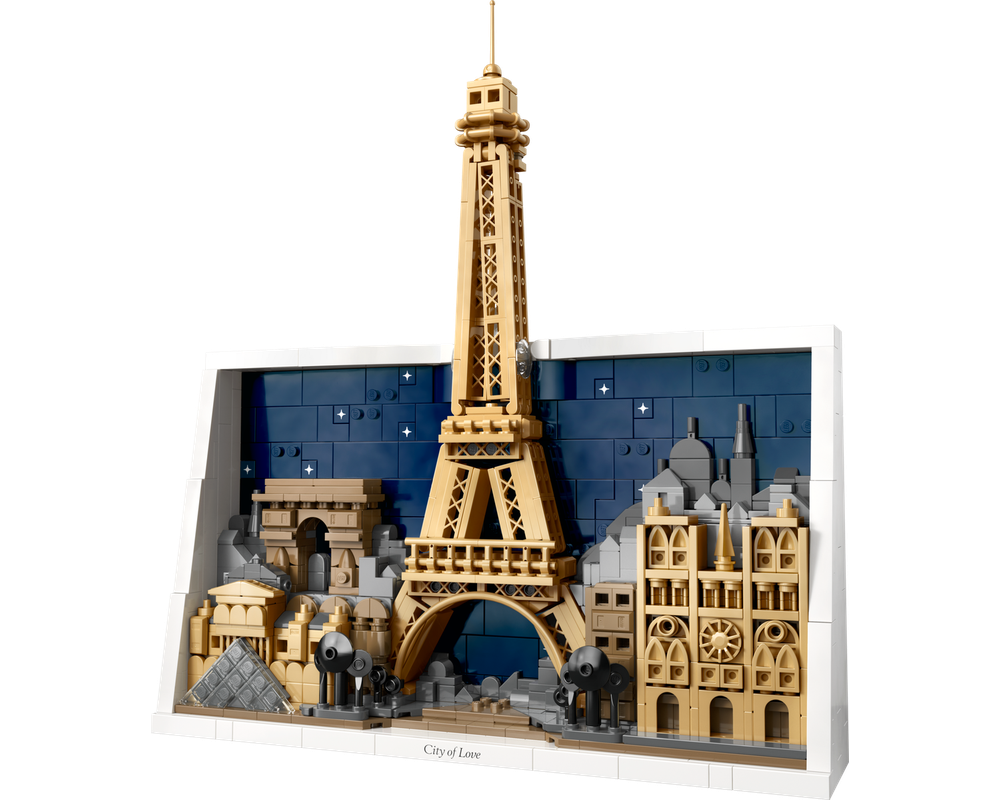LEGO Set 21064-1 Paris - City of Love (2026 Architecture) | Rebrickable ...