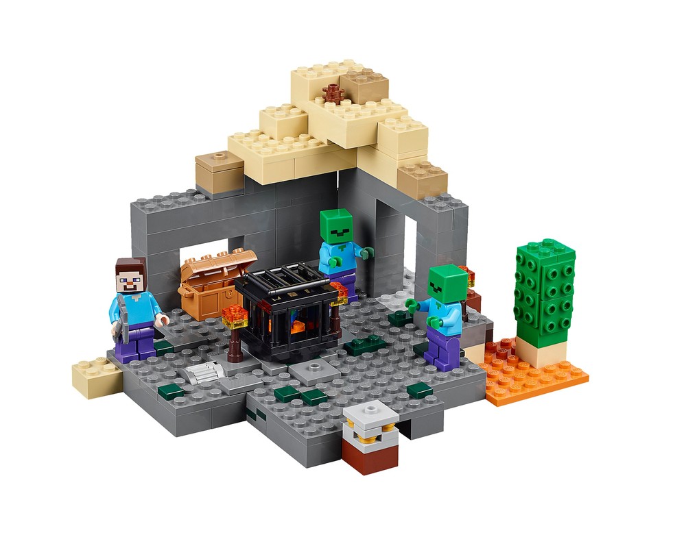 LEGO Set 21119-1 The Dungeon (2015 Minecraft) | Rebrickable - Build ...