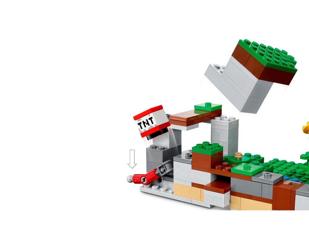 LEGO Set 21181-1 The Rabbit Ranch (2022 Minecraft) | Rebrickable ...
