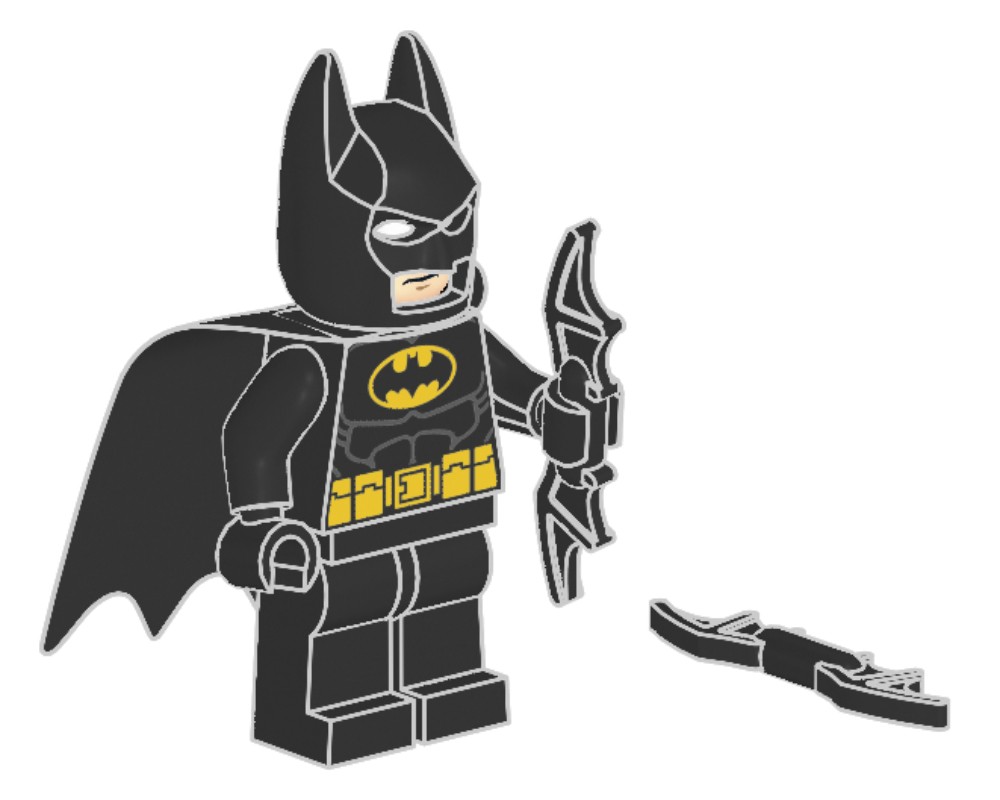 LEGO Set 212118-1 Batman (2021 Super Heroes DC > Batman) | Rebrickable ...