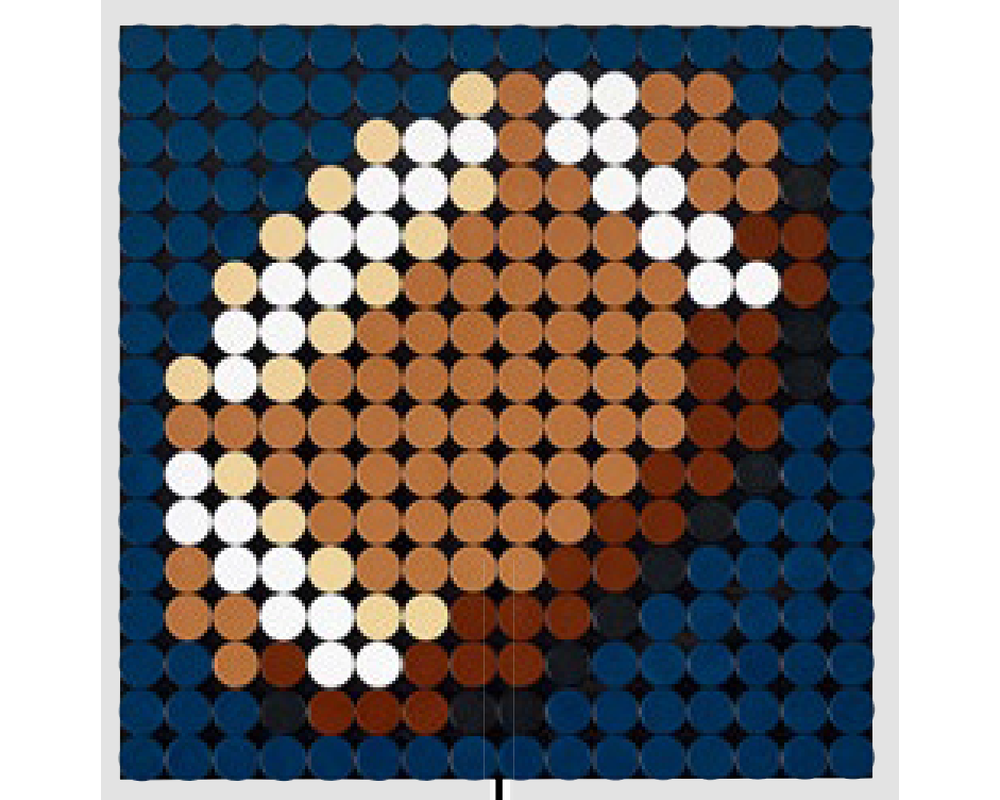 LEGO Set 21226-1-s12 Mosaic: Football (2021 LEGO Art) | Rebrickable ...