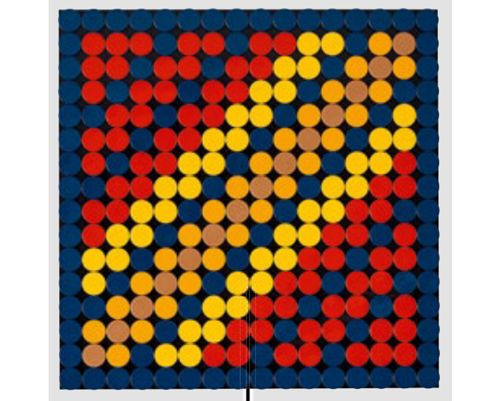 LEGO Set 21226-1-s26 Mosaic: Pattern (2021 LEGO Art) | Rebrickable ...