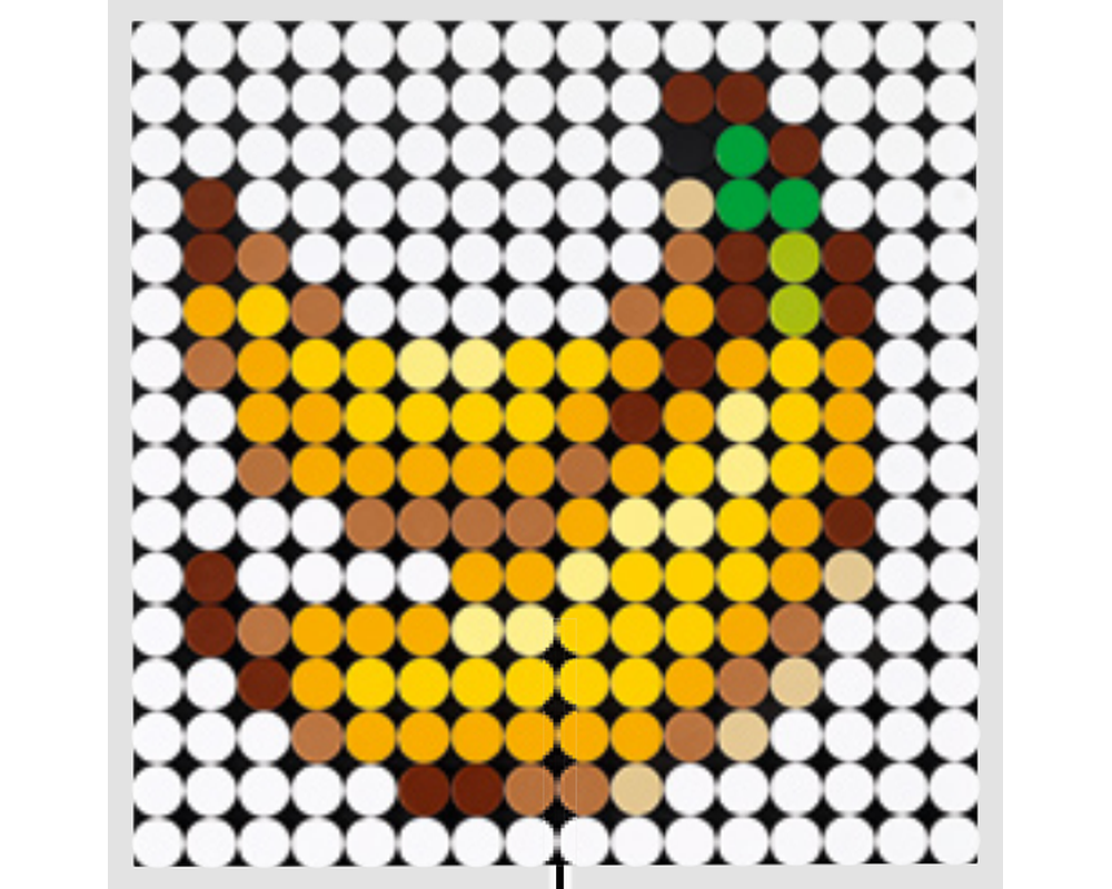 LEGO Set 21226-1-s29 Mosaic: Bananas (2021 LEGO Art) | Rebrickable ...