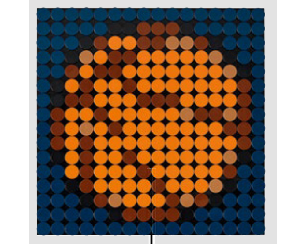 LEGO Set 21226-1-s36 Mosaic: Basketball (2021 LEGO Art) | Rebrickable ...