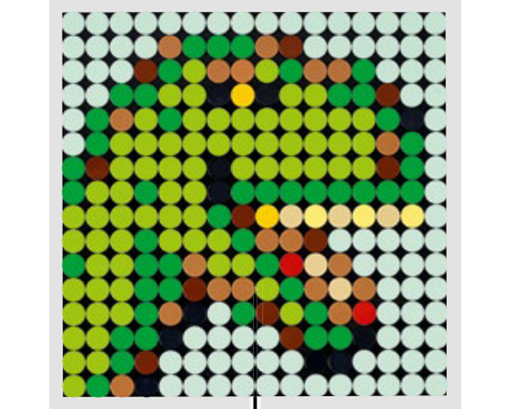 LEGO Set 21226-1-s7 Mosaic: T-Rex (2021 LEGO Art) | Rebrickable - Build ...