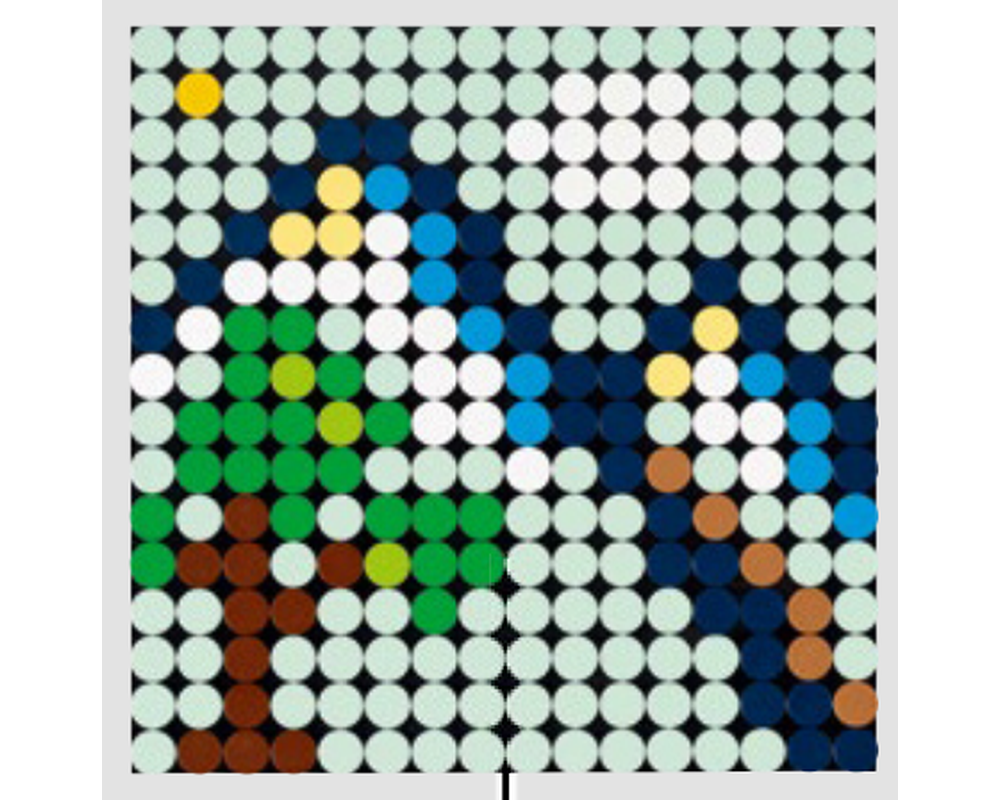 LEGO Set 21226-1-s8 Mosaic: Mountain and Tree (2021 LEGO Art ...