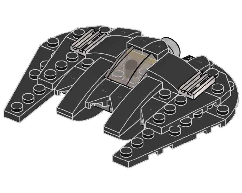 LEGO Set 212329-1 Batwing (2023 Super Heroes DC > Batman) | Rebrickable ...