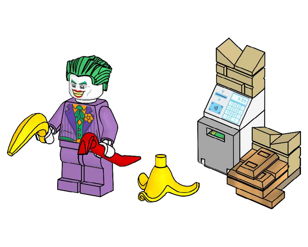 LEGO Set 212405-1 The Joker and Cash Machine (2024 Super Heroes DC ...