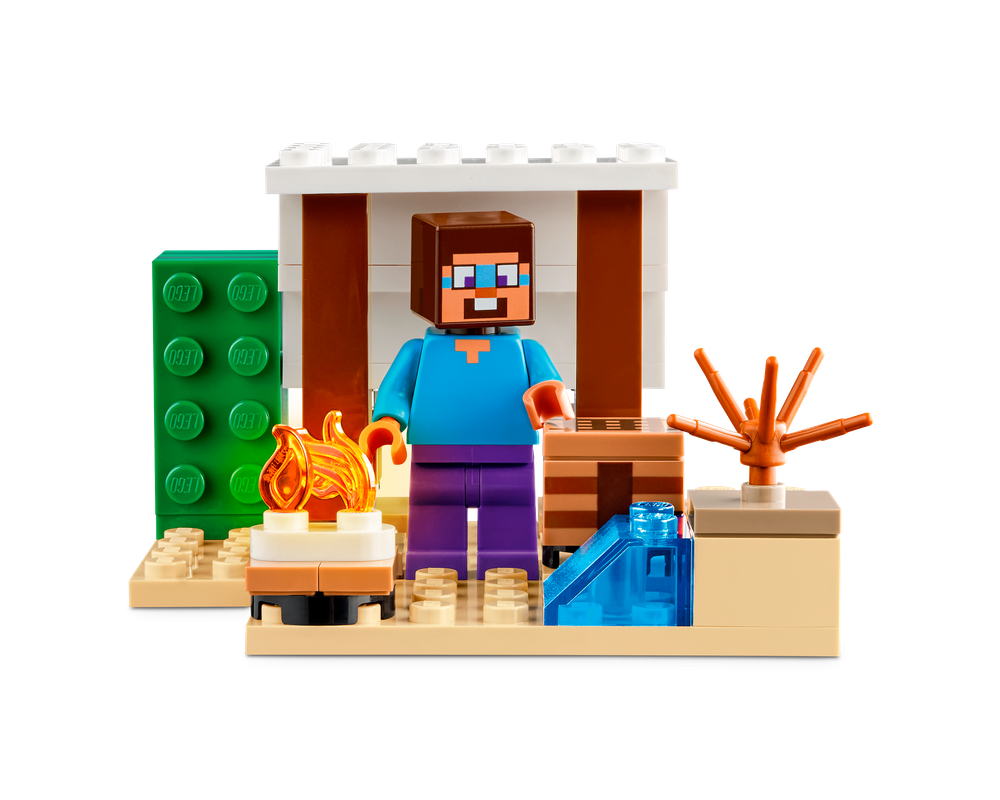 LEGO Set 21251-1 Steve's Desert Expedition (2024 Minecraft ...