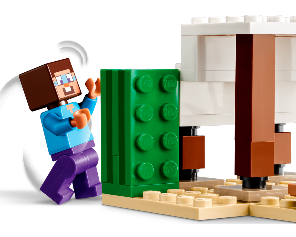LEGO Set 21251-1 Steve's Desert Expedition (2024 Minecraft ...