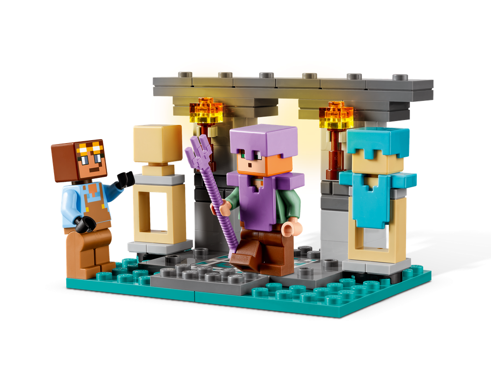 LEGO Set 21252-1 The Armoury (2023 Minecraft) | Rebrickable - Build ...