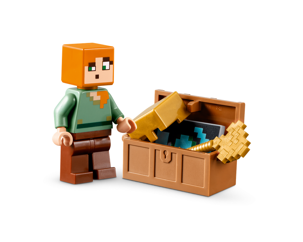 LEGO Set 21252-1 The Armoury (2023 Minecraft) | Rebrickable - Build ...