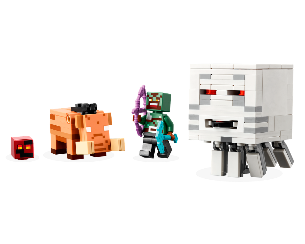 LEGO Set 21255-1 The Nether Portal Ambush (2024 Minecraft ...