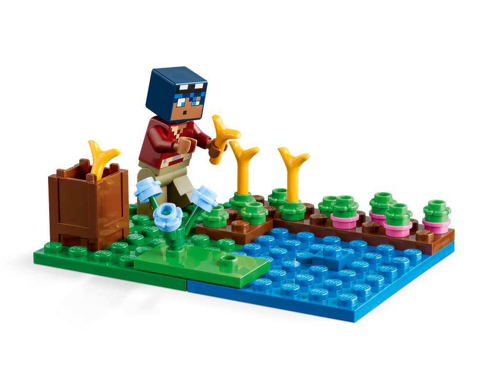 LEGO Set 21256-1 The Frog House (2024 Minecraft) | Rebrickable - Build ...