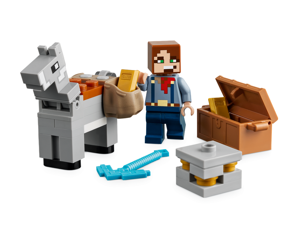 LEGO Set 21263-1 The Badlands Mineshaft (2024 Minecraft) | Rebrickable ...
