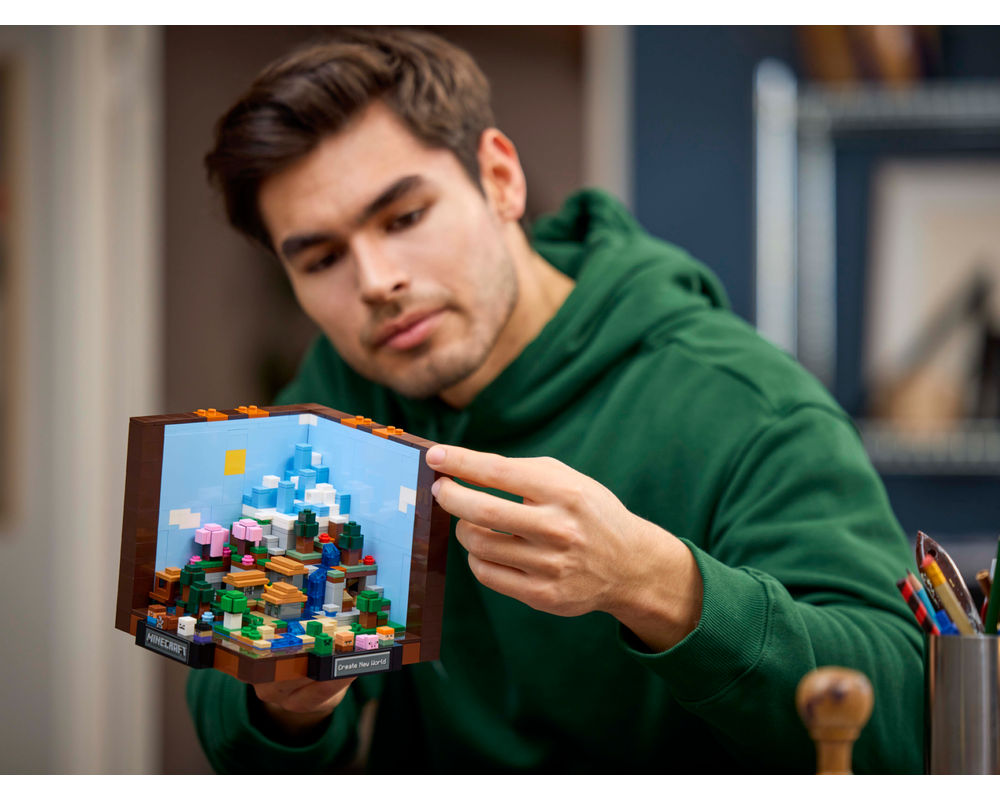 LEGO Set 21265-1 The Crafting Table (2024 Minecraft) | Rebrickable ...