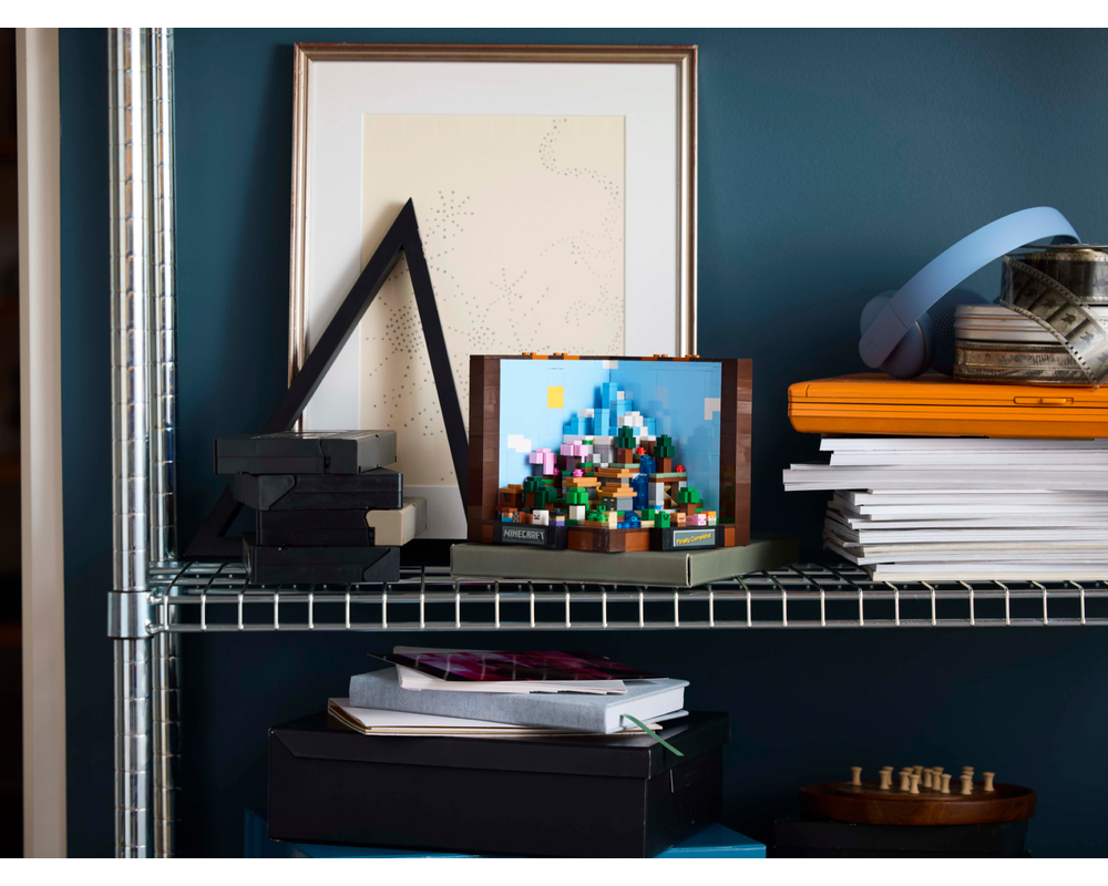 LEGO Set 21265-1 The Crafting Table (2024 Minecraft) | Rebrickable ...