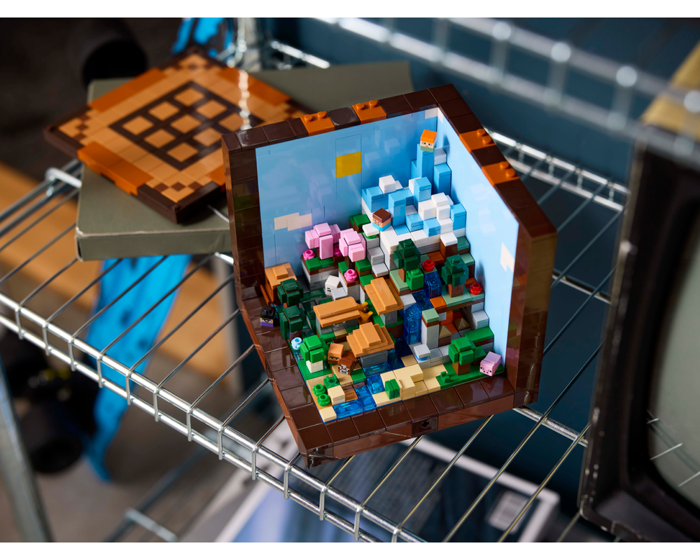 LEGO Set 21265-1 The Crafting Table (2024 Minecraft) | Rebrickable ...