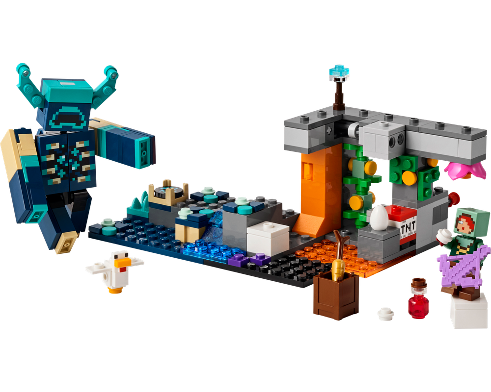 LEGO Set 21274-1 The Warden Encounter (2025 Minecraft) | Rebrickable ...