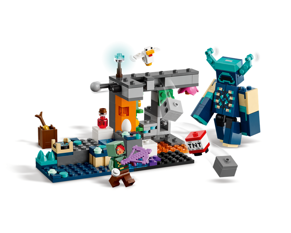 LEGO Set 21274-1 The Warden Encounter (2025 Minecraft) | Rebrickable ...